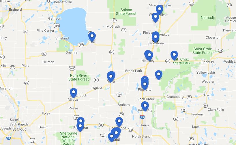 Locations available in East Central Minnesota – EAST CENTRAL Regional ...
